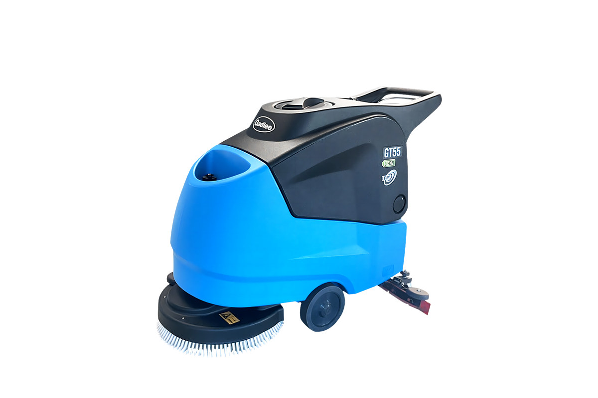 GT55 Walk-behind Scrubber Dryer | Silent, Compact, and Productive